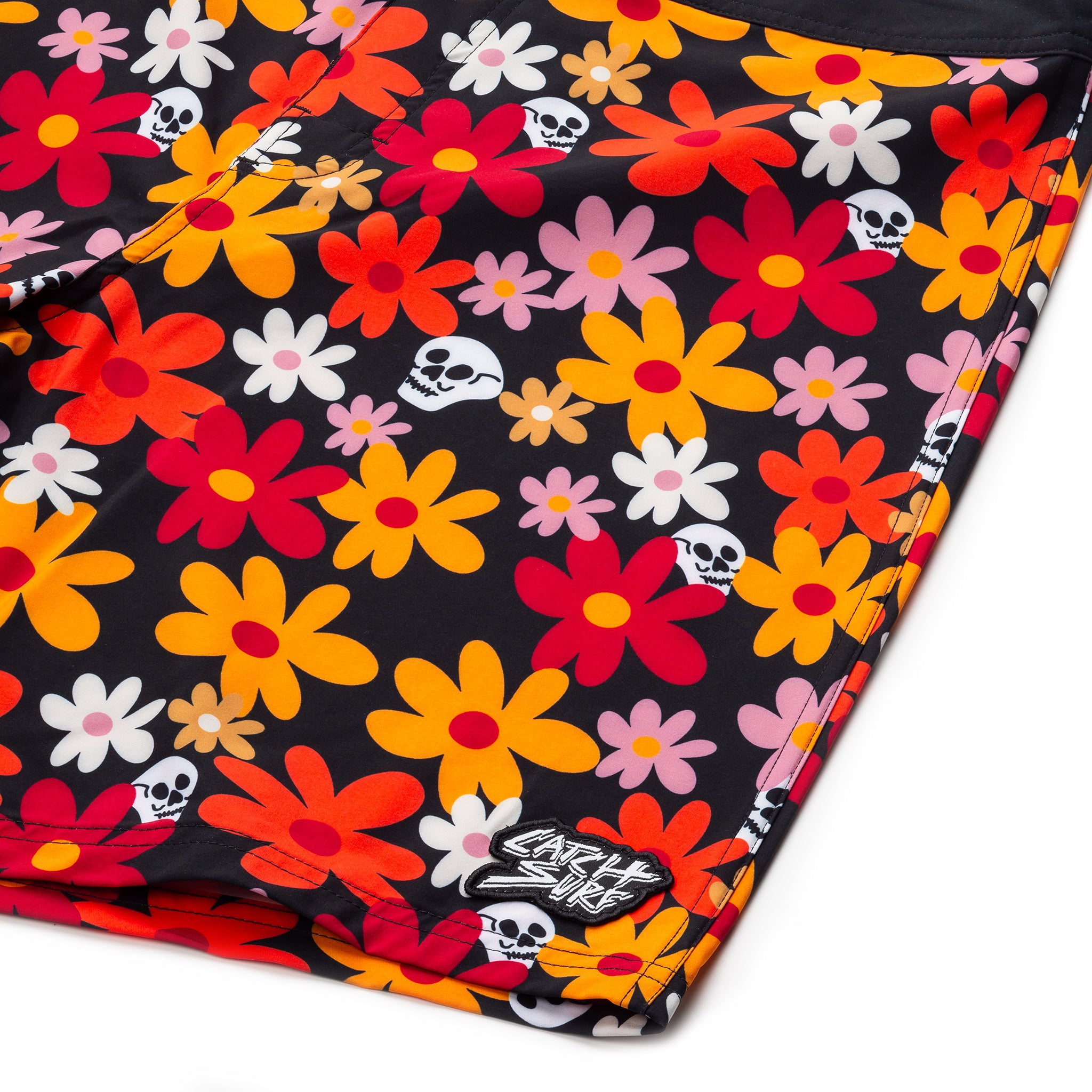 Tyler Skelly Floral // All Day Trunk (18") - Black – Catch Surf®