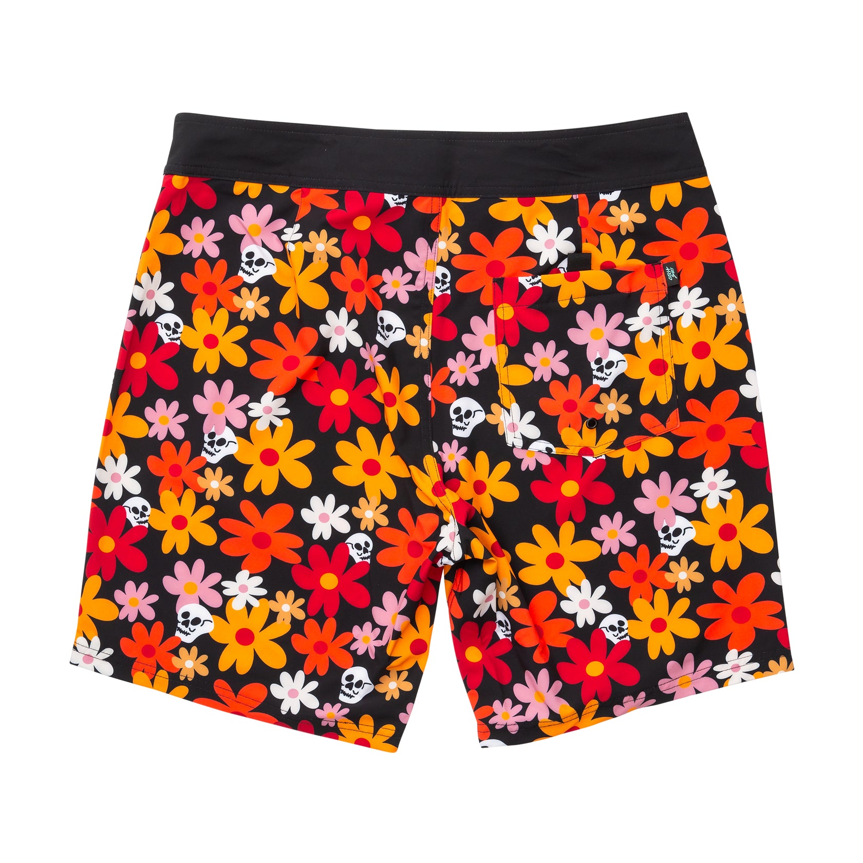 Tyler Skelly Floral // All Day Trunk (18") - Black – Catch Surf®